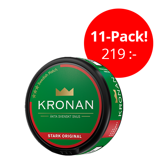 Kronan Stark Original Portion | Snusbolaget.se