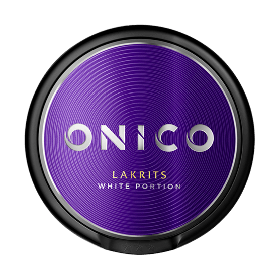 Onico Lakrits Nikotinfritt Snus | Snusbolaget.se