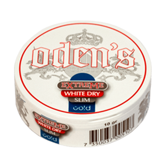 Odens Cold Slim Extreme White Dry Portion | Snusbolaget.se