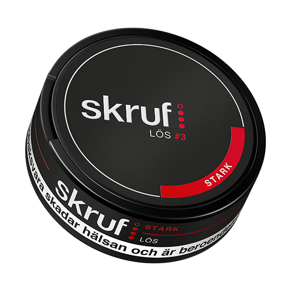 Skruf No.33 Lös Strong | Snusbolaget.se