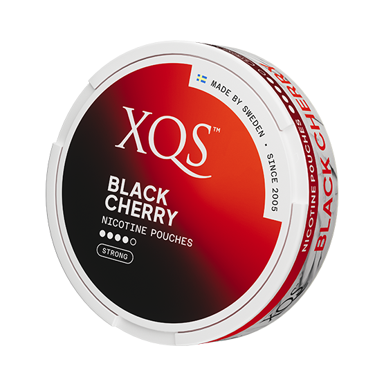 XQS Black Cherry Slim All White Portion | Snusbolaget.se