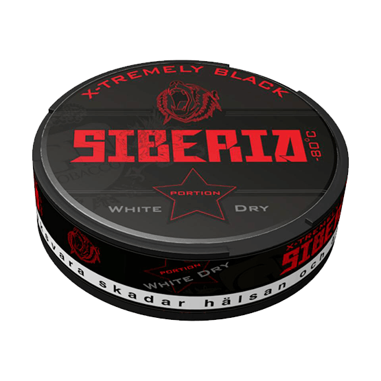 Siberia Black White Dry Portion | Snusbolaget.se