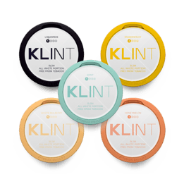 Klint snus - nikotinpåsar med snabb leverans | Snusbolaget.se