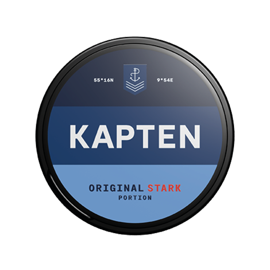 Kapten Original Stark Portionssnus | SNusbolaget.se
