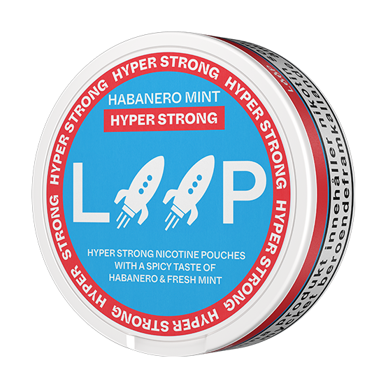 Loop Habanero Mint Slim Hyper Strong- Snusbolaget.se
