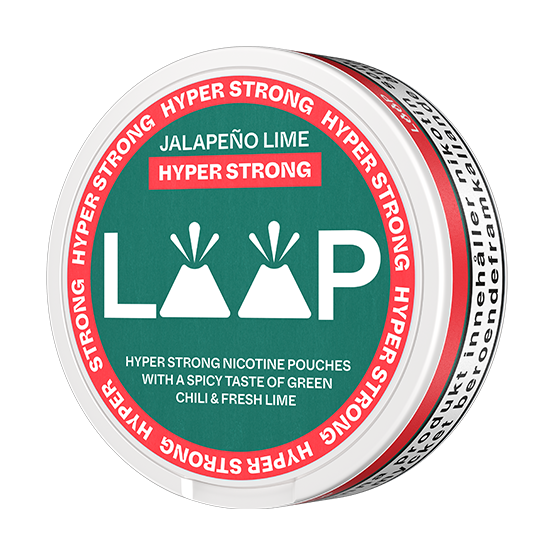 Loop Jalapeno Lime Slim Hyper Strong - Snusbolaget.se