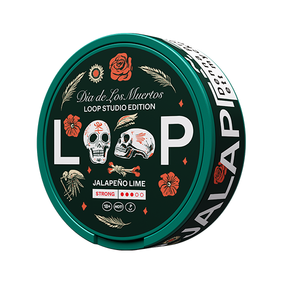 Loop Jalapeno Lime Slim Hyper Strong - Snusbolaget.se