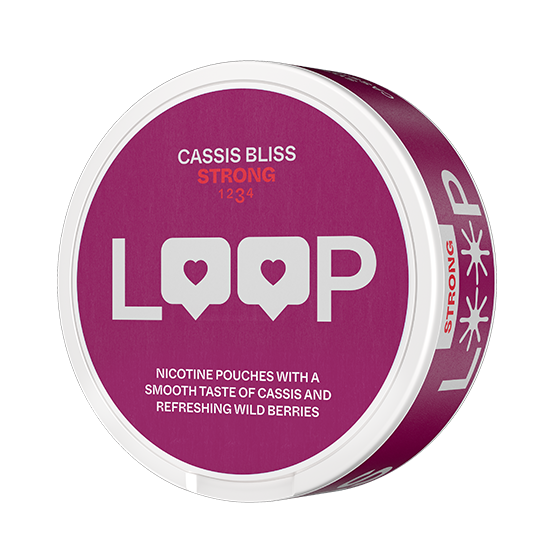 Loop Cassis Bliss Strong - Snusbolaget.se