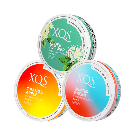 XQS Mixpack Strong 3-pack - Snusbolaget.se