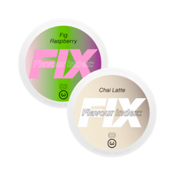 FIX Mixpack Chai Latte & Fig Raspberry - Snusbolaget.se