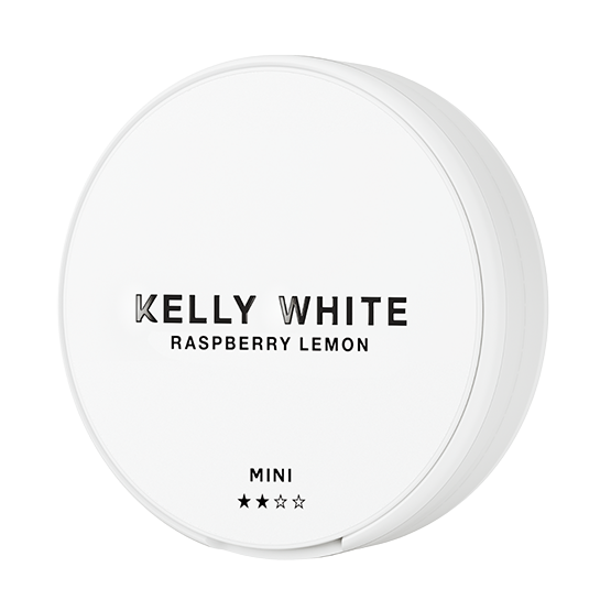 Kelly White Raspberry Lemon Mini - Snusbolaget.se