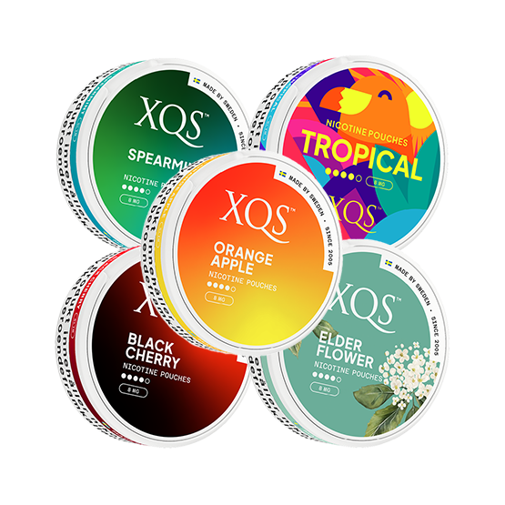 XQS Mixpack Strong 5-pack - Snusbolaget.se