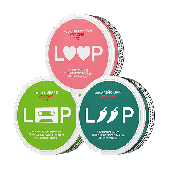Loop Mixpack Strong 3-pack - Snusbolaget.se