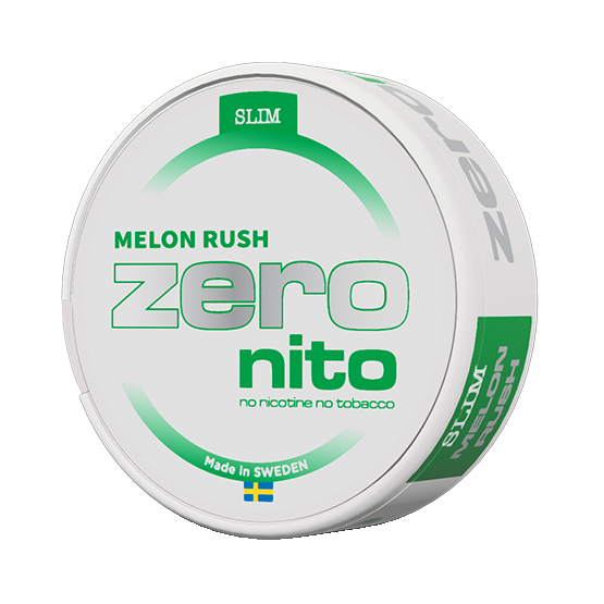 Zeronito Melon Rush Slim Nikotinfritt Snus - Snusbolaget.se