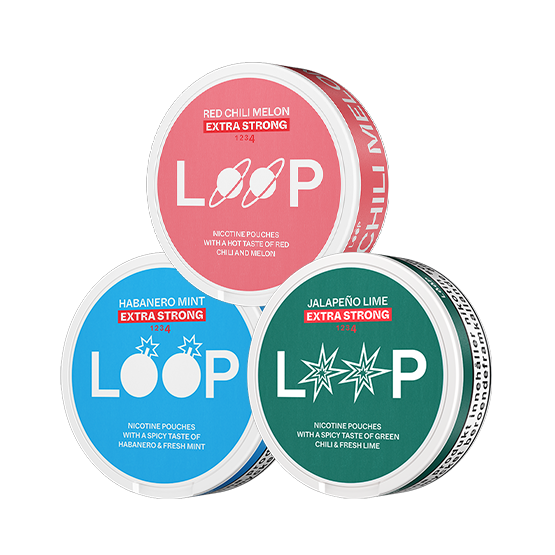 Loop Mixpack Extra Strong 3-pack - Snusbolaget.se