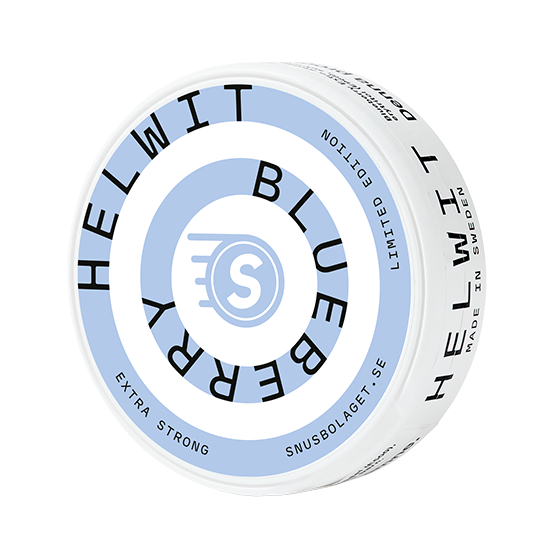 Helwit Blueberry Extra Strong Snusbolaget Collab - Snusbolaget.se