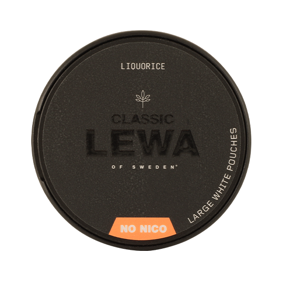 LEWA Classic Liquorice Nikotinfritt Snus - Snusbolaget.se
