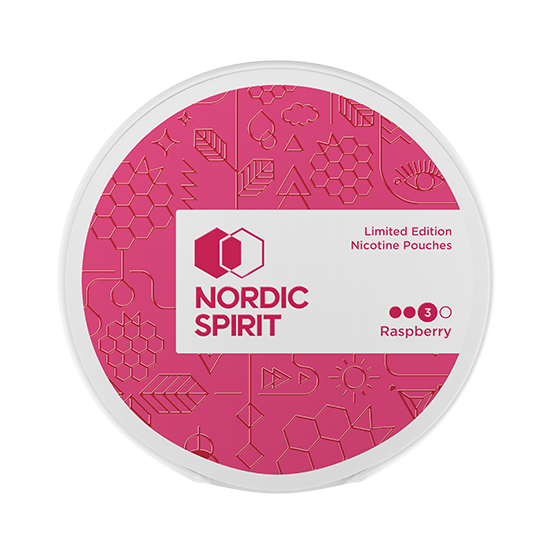 Köp Nordic Spirit Raspberry Strong med snabb hemleverans