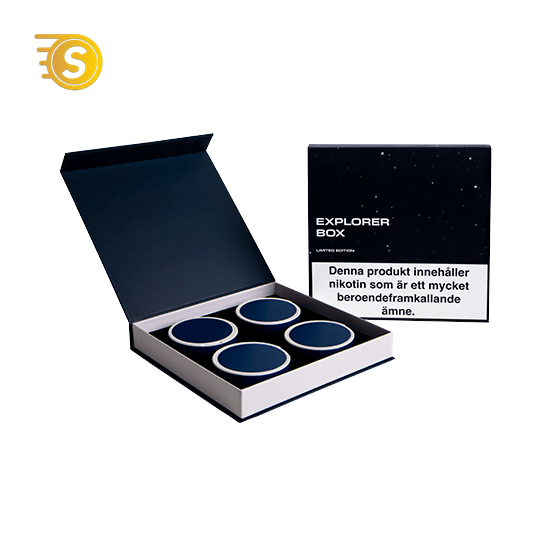 Explorer Box No. 2 - en box med 4 nyheter vitt snus! | Snusbolaget.se