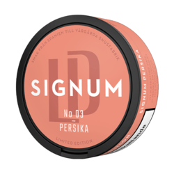 Köp LD Signum Persika Vit Portionssnus med snabb hemleverans