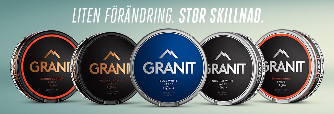 Granit - Snus | Snusbolaget.se