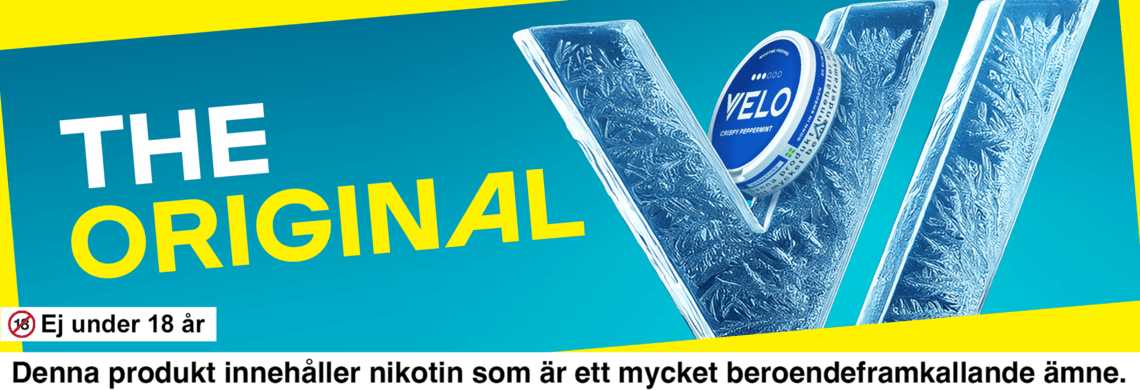 VELO: Köp VELO Snus Billigt - Från 33,99kr/dosan