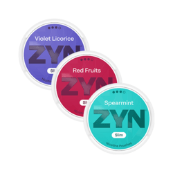 Köp ZYN Violet Licorice S3 & ZYN Red Fruits S3 & ZYN Spearmint S3 ...